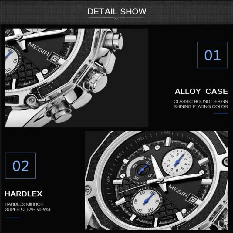 MB1 MEGIR Chronograph Watch - Mahir Express